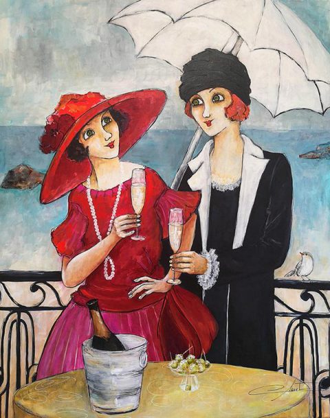 Paintings - Veronique Clanet